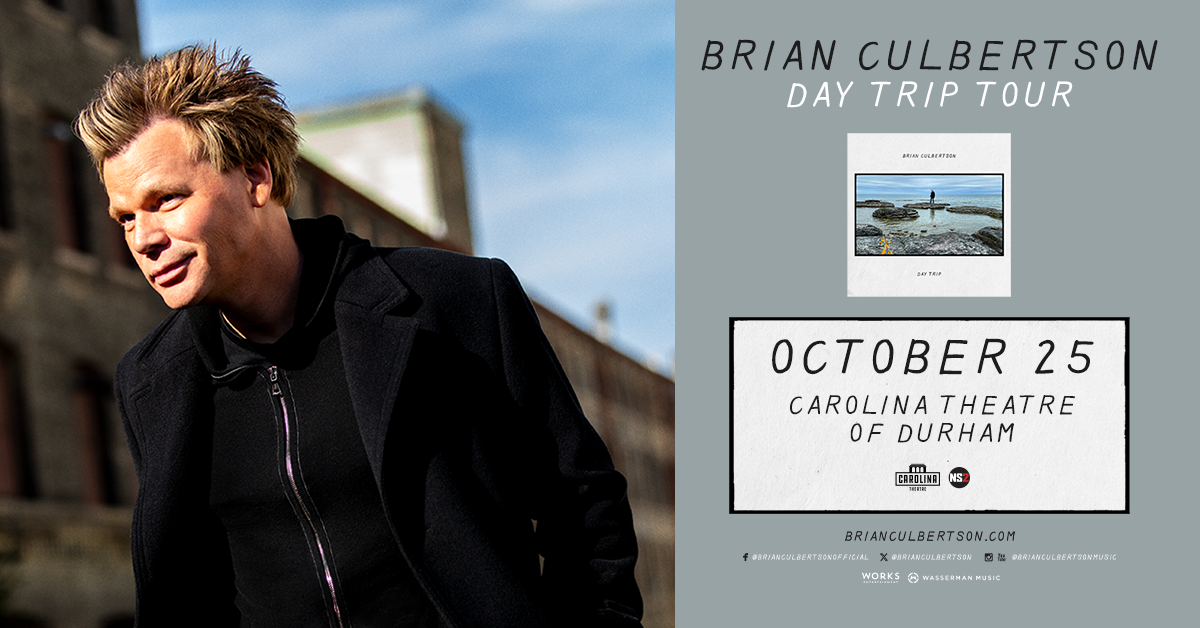 Carolina Theatre of Durham, Inc. - Brian Culbertson: Day Trip Tour