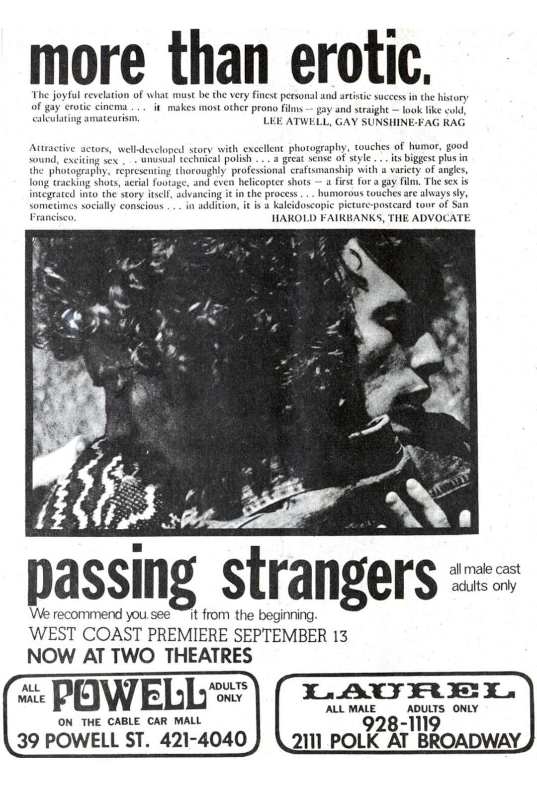 FilmScene - PASSING STRANGERS